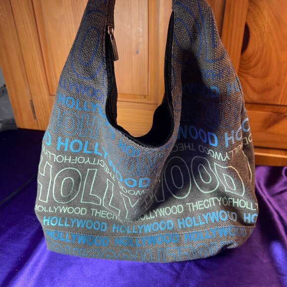 Robin Ruth | Bags | Robin Ruth Bag Hollywood Blue Tan Black Large ...